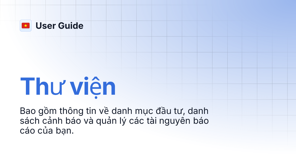Thư viện | Vietnamese | User Guide