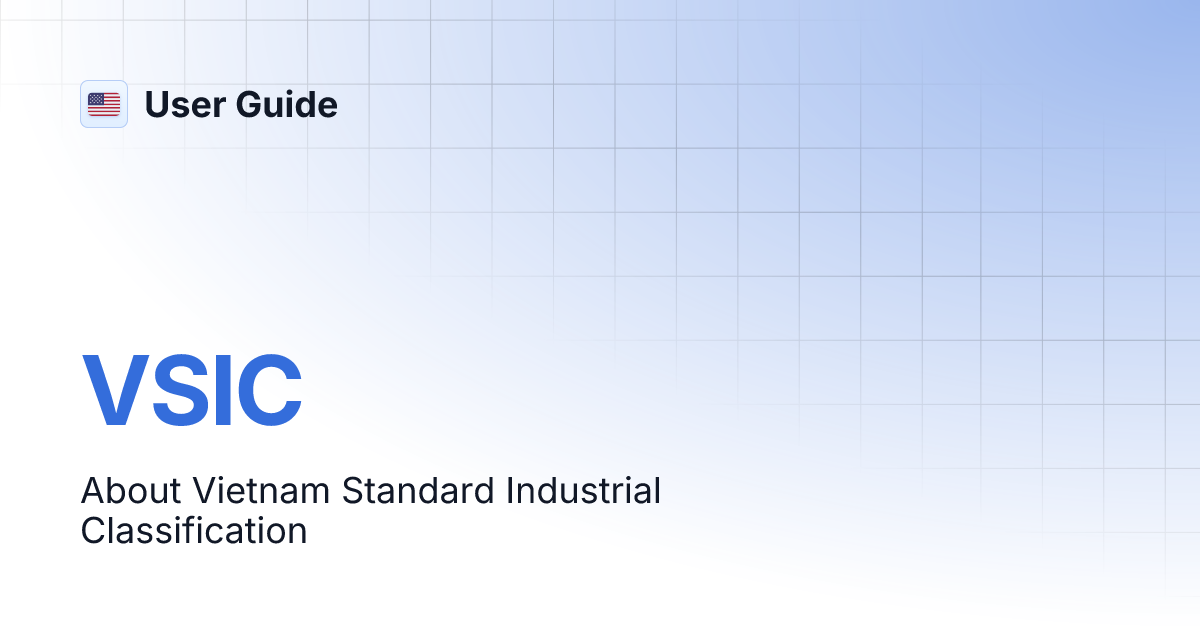VSIC | User Guide