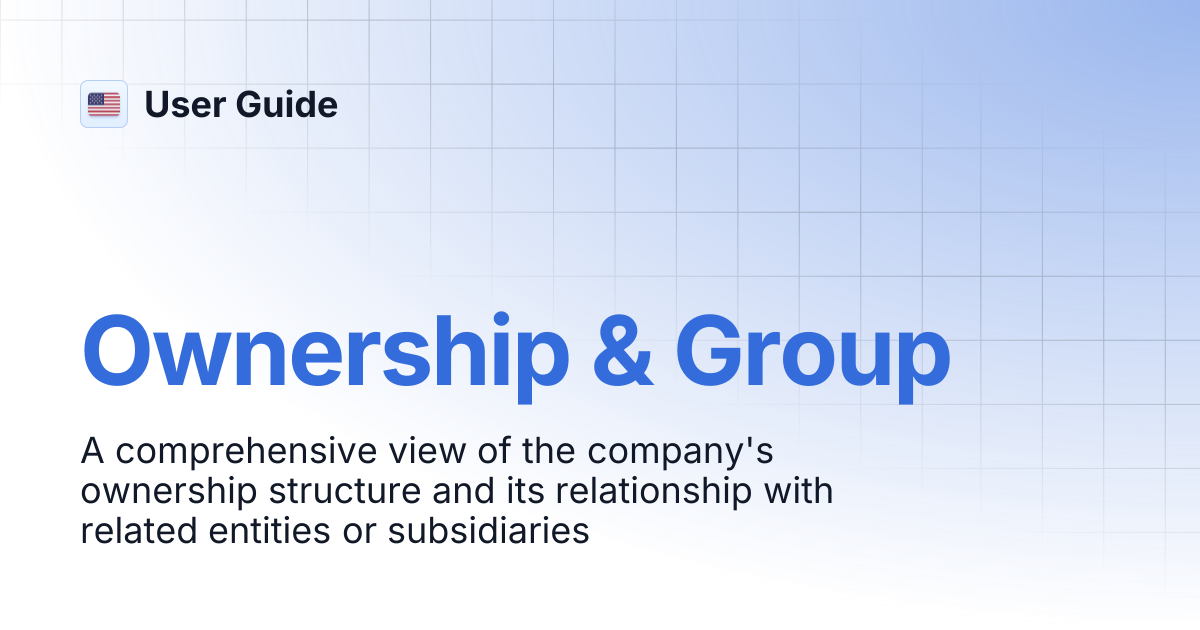 Ownership & Group | User Guide